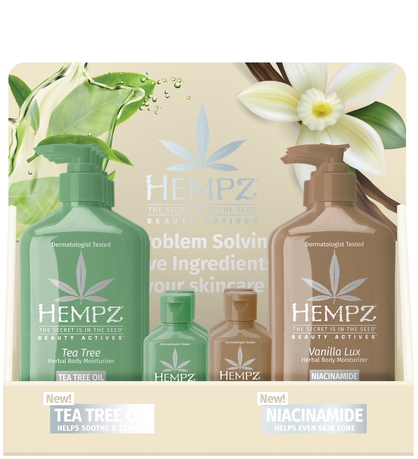 Beauty Secrets Display - Tan International Corporation