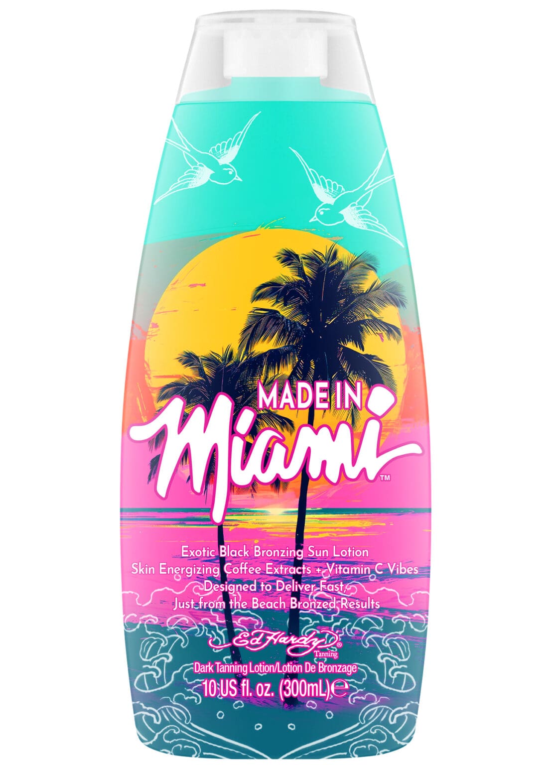 Ed Hardy Made In Miami Black - Tan International Corporation