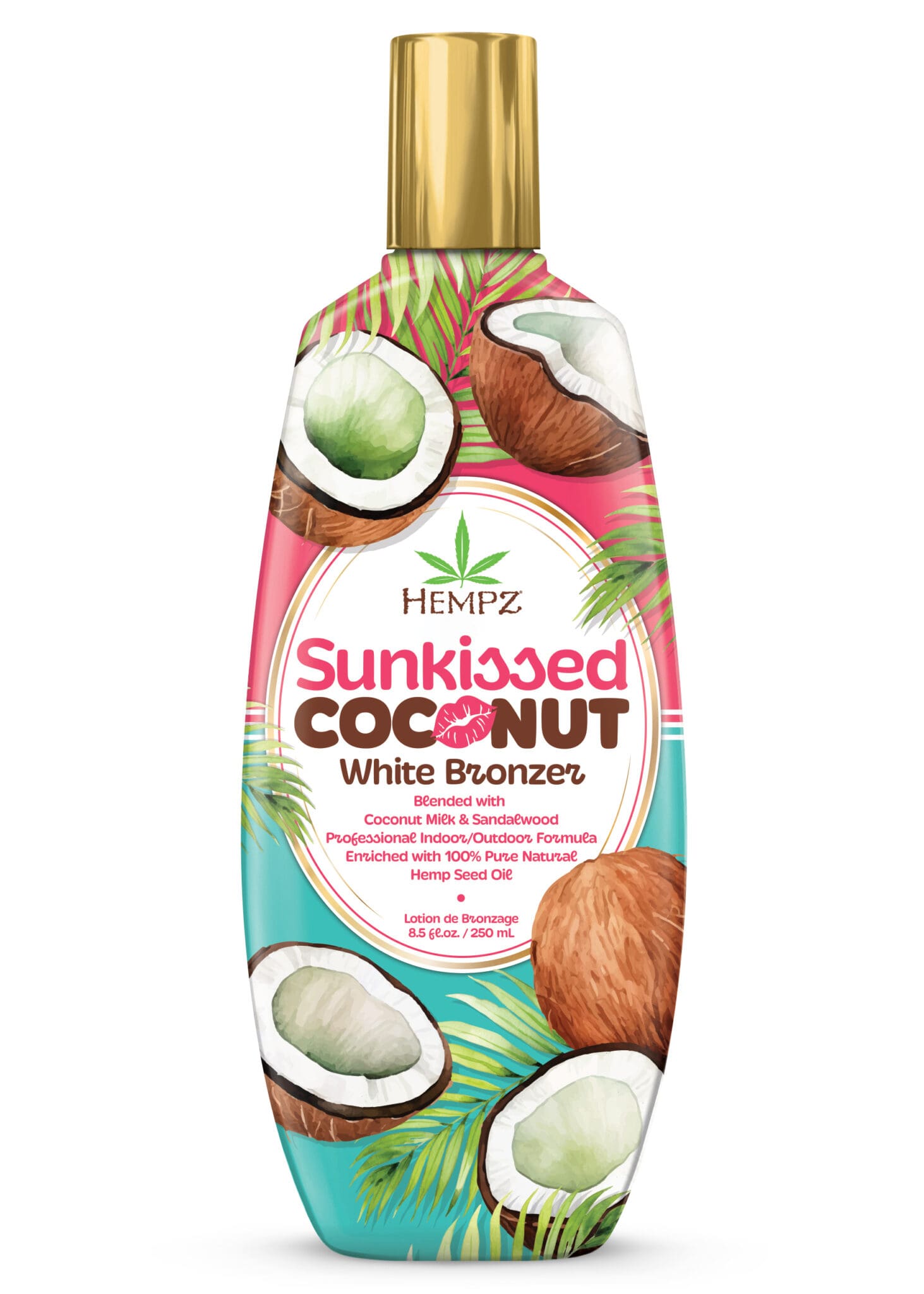 Hempz Pink Palm & Sunkissed Coconut White Bronzer - Tan International ...